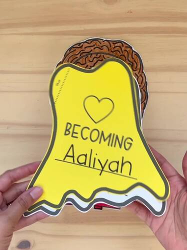 "Becoming Vanessa" Read Aloud Book Craft and SEL Writing Activities