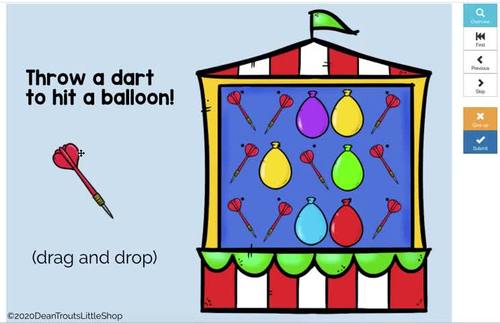 Boom Cards | Articulation | G Sound | Balloon Pop | TPT