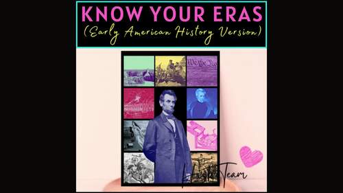 American History Eras Printable Posters Exploration-Reconstruction by ...