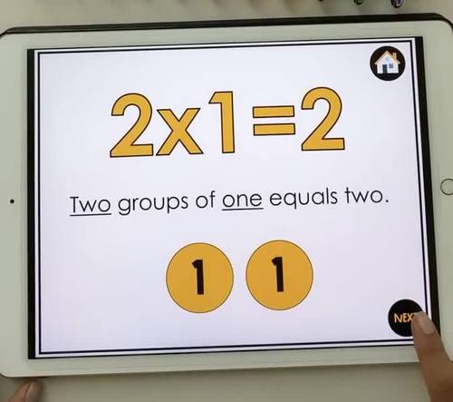 Digital Multiplication Facts PowerPoint & Google Slides™ Ready! | TPT