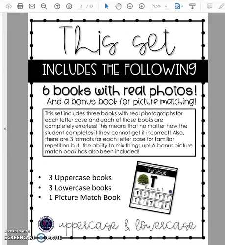 Alphabet Adapted Books for Letter T with Real Photos by Teach Love Autism