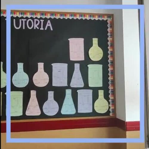 Get to know me for science bulletin board: first day of science activity