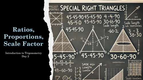 Ratios & Similar Triangles Lesson | Trigonometry & Special Right Triangles