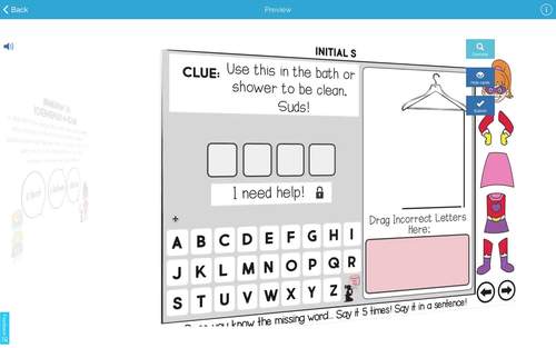 S Sound Articulation Hangman Boom™ Cards | S Sounds Build A Superhero Game