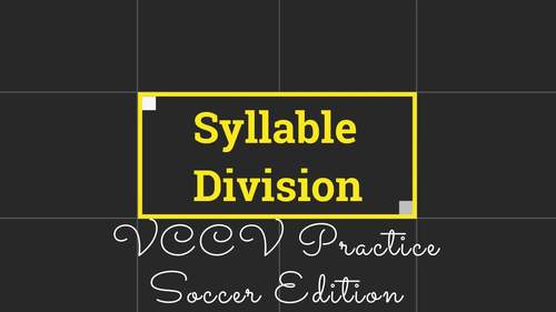VCCV Orton Gillingham Syllable Division - BOOM VC-CV Rabbit Rule Divide ...