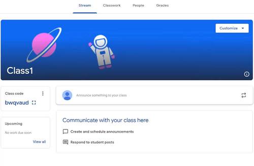 Animated Google Classroom Headers (October) Banners - Distance Learning