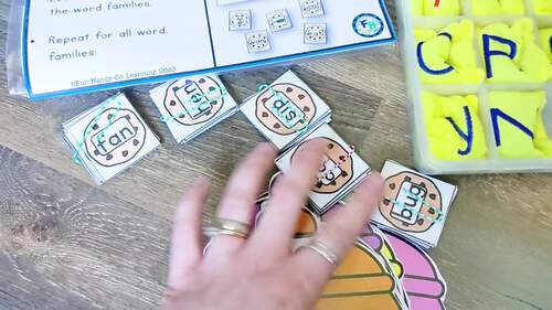 Word Family Cookie Sort Activity by Fun Hands-on Learning | TPT