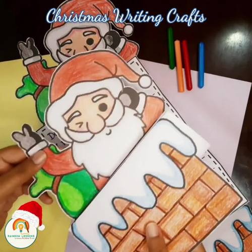 Christmas Writing Crafts | Christmas Craftivity | Christmas Creative ...