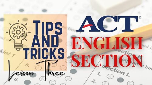 ACT Prep: English Section - Lesson Three: Look & Listen by Rebecca Roper