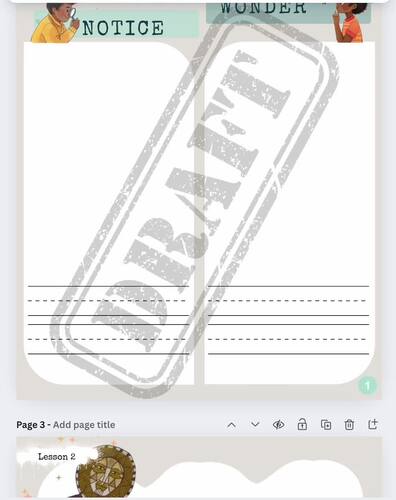 EL Education: Grade 1: Module 2: Unit 1 Sun, Moon, & Stars Notebook