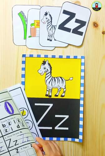 Letter of the Week Z Activities for Preschool and Kindergarten | TPT