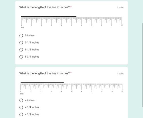 3rd Grade Math Time and Measurement Google Form Assessment Bundle