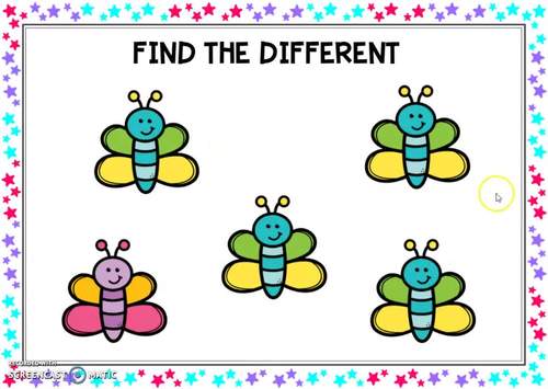 Find the Different Spring Boom Cards™ Distance Learning by Creating 4 ESL
