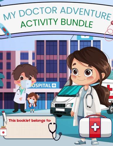 Printable Doctor Dramatic Play Kit for Kids | Pretend Play Hospital ...