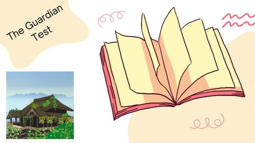The Guardian Test Novel Study by Lessons Your Way | TPT