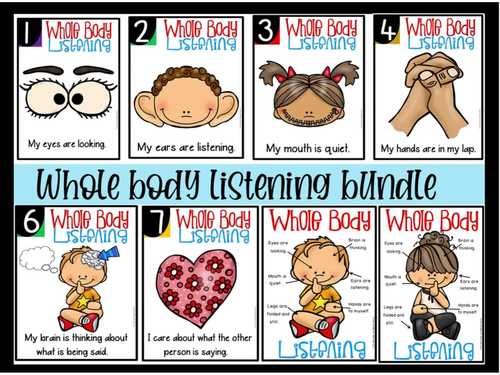 WHOLE BODY LISTENING BUNDLE by Silviya V Murphy | TPT