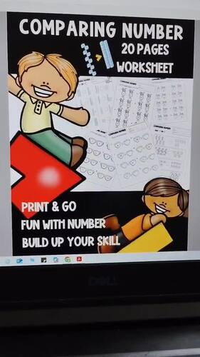 First Grade Summer Comparing Number | Less or Greater than within 30