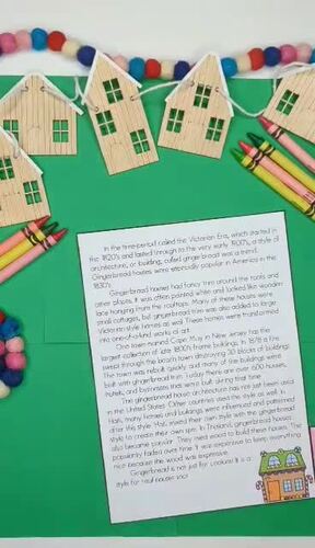 Christmas Gingerbread Reading Comprehension-Passages and Worksheets