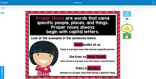 Type the Proper Noun Boom Cards by Second Grade Smiles | TPT