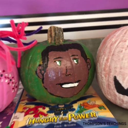 Book Report Pumpkin Decorating Project - Fall Book Report - Digital
