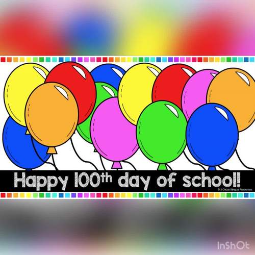 100th Day of School Activities No Prep Brain Breaks PowerPoint™ | TPT