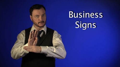 E22: ASL Business Signs and Hiring Deaf Employees - Sign With Robert