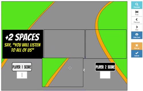 ArticuLarry's Kart Race: /l/ Version Articulation Boom Cards Game