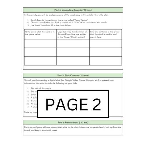 Chemistry Critical Reading BUNDLE by Strange Science Spot | TPT