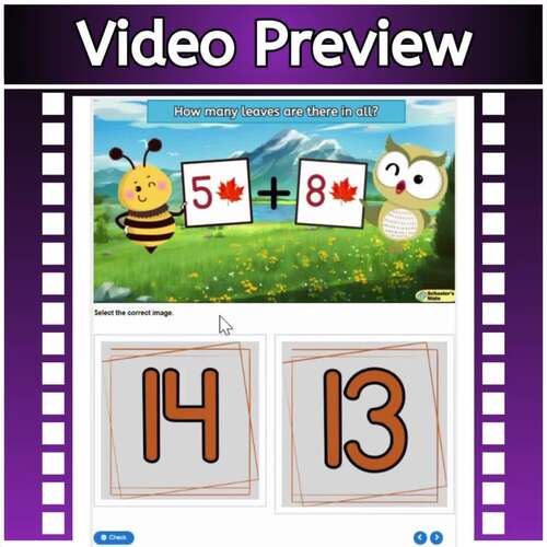 Single Digit Addition: With Regrouping (Adding Numbers) Digital Resources