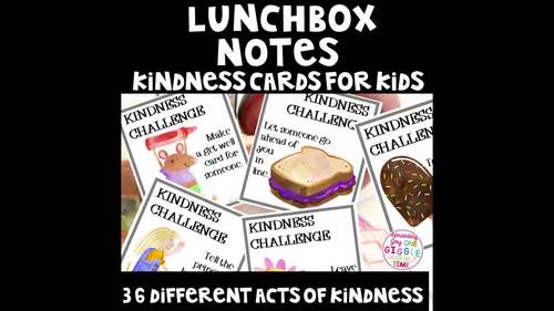 Turn & Talk Partner Table Small Conversation Topics Kindness Cards Lunchbox