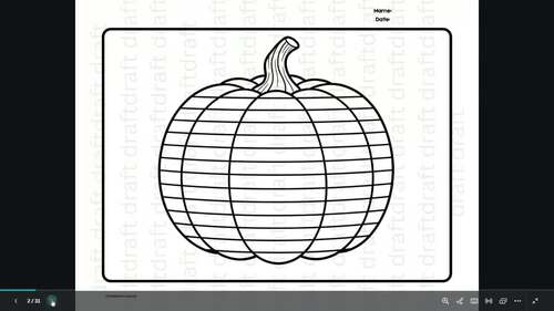 Autumn Activity Coloring Pages BUNDLE Halloween Fall craft packet 1st ...