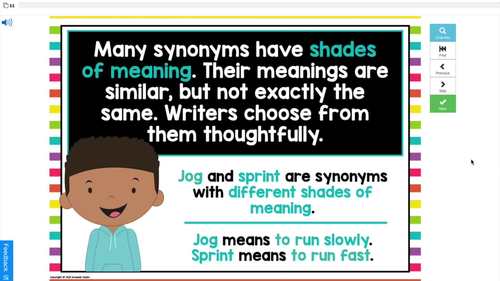 Shades of Meaning Boom Card Bundle by Second Grade Smiles | TPT