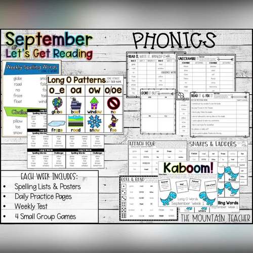 September DIGITAL Lets Get Reading 2nd Grade Reading Activities and Videos