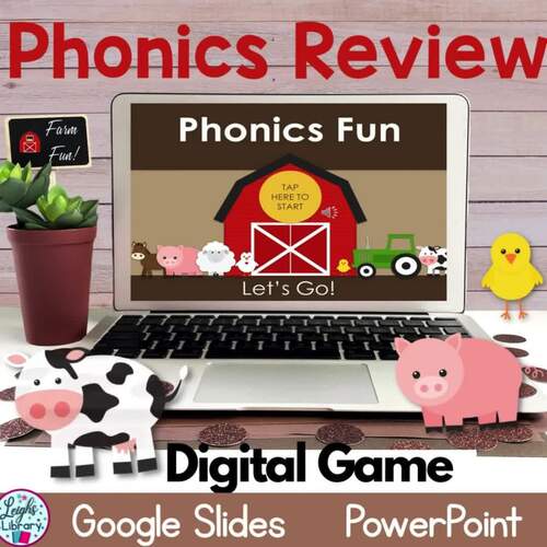 Phonics Farm Digital Game for Google Slides and PowerPoint by Leigh's ...