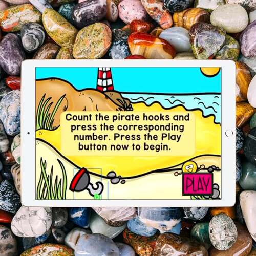 Find the numbers 0 to 10 Boom cards | Pirate Hooks by LOL - Life of ...