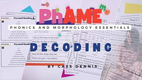 Decoding | Phoneme Mapping | Phonics Reading Center | PhAME | Kindergarten