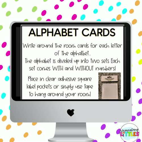 Alphabet Write The Room by Elementary Littles | Teachers Pay Teachers