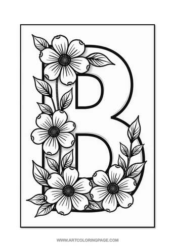 Alphabet Letters Coloring Pages Vol 7: Your New Favorite Coloring Book ...