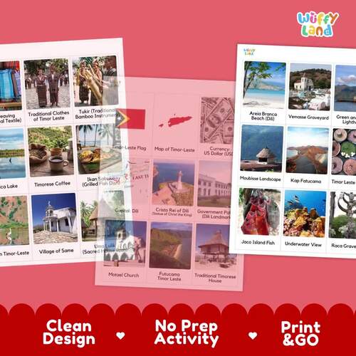 Timor-Leste Geography & Culture Flashcards | East Timor Country Study