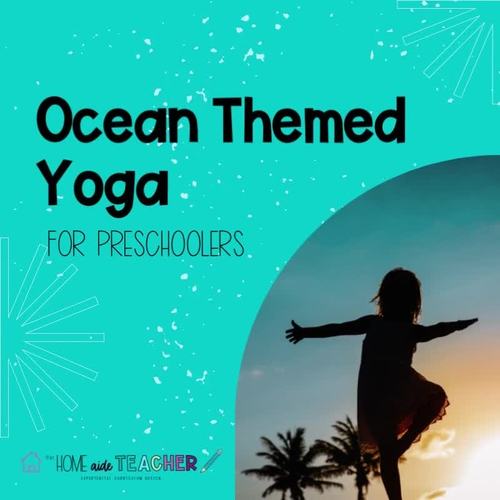 Yoga Cards for Kids | Ocean Themed Yoga for Preschoolers | TPT