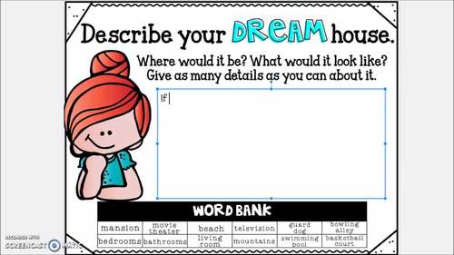 Distance Learning {PAPERLESS} Writing Prompts:The WHOLE SHABANG BUNDLE!