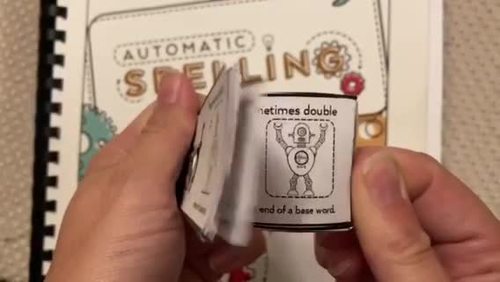 F L S Spelling Rule Flip Book by Hannah McAdams | TpT