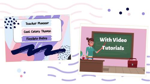 Teacher Planner Editable Lesson Plan Book Google Slides PowerPoint PDF