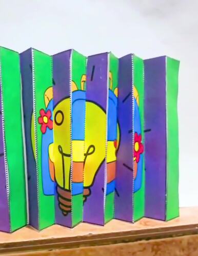 Back to School Agamograph Craft Classroom Decor, First Week, Day of School