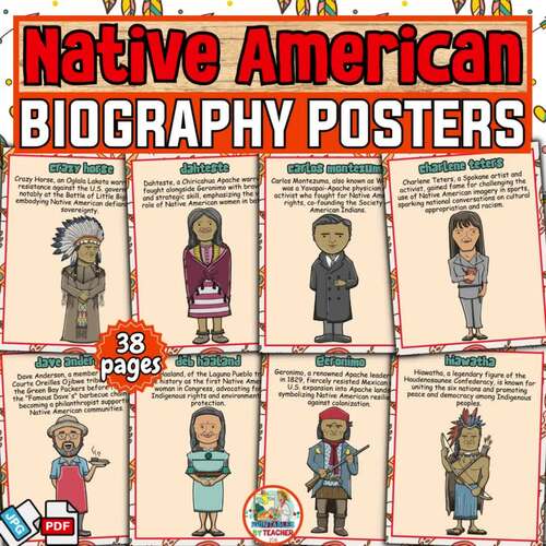 Native American heritage month Decoration | Indian American biography ...