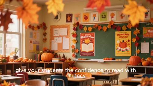 Thanksgiving Reading Fluency Passages|Fiction + Nonfiction ...