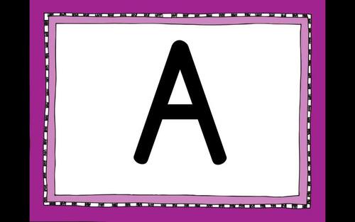 Alphabet Letter Fluency with Brain Breaks (Editable) by Sing A New Song