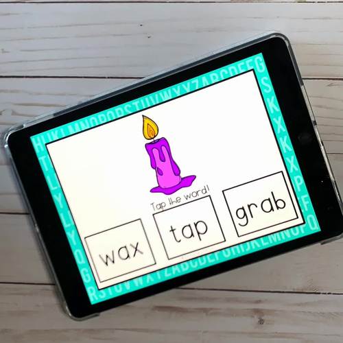 Short A Digital Interactive Task Cards | Self-Checking Google Slides & PDF
