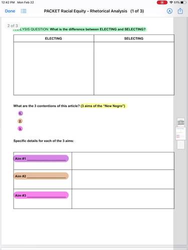 Racial Equity Rhetorical Analysis - Black Protest Thought in the 1920s ...