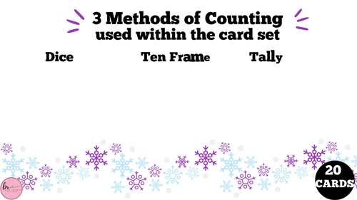 Winter Math Activity Counting to 20 Write the Room, Numbers 1 to 20 ...